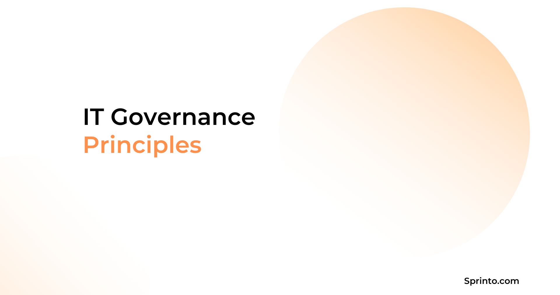 Top 10 IT Governance Principles in 2024