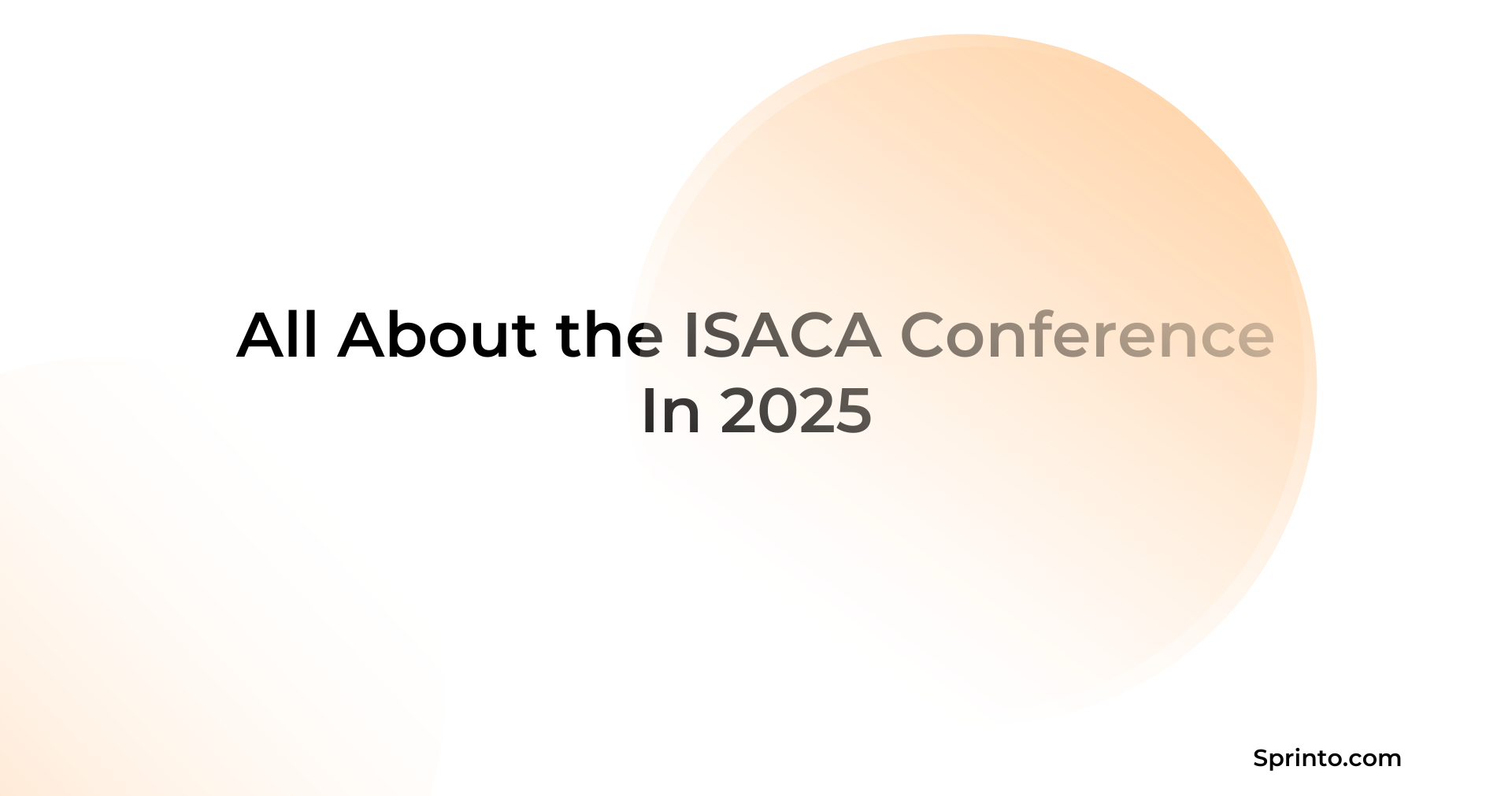 ISACA Conference in 2025